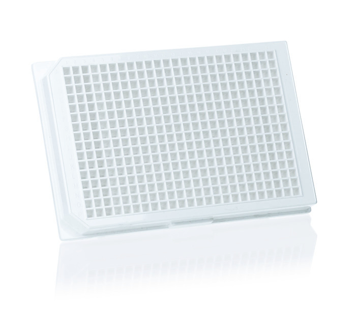 BRANDplates® microtitration plate, 384-well, cellGrade™, PS, white, F ...